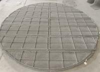 China Stainless Steel Titanium Wire Mesh Demister 300mm Diameter Knitted Weave for sale