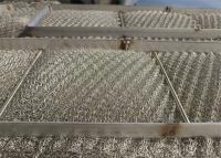 China Stainless Steel 316l Scrubber Demister Steam Velocity 7.5m/S Antirust for sale