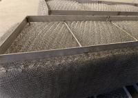 China AHS Rectangle Ss316 Wire Mesh Demister For Vessel Boiler System for sale