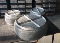 China Customized SS304l Distillation Column Mesh Pad Demister  Diameter 2480mm for sale