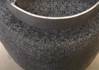 China Customized SS304l Distillation Column Mesh Pad Demister  Diameter 2480mm for sale