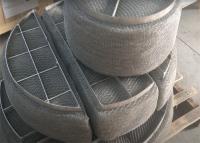 China Customized SS304l Distillation Column Mesh Pad Demister  Diameter 2480mm for sale