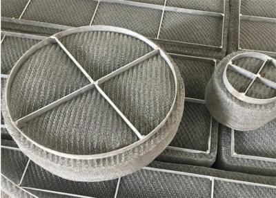 China AHS Tower Internals Knitmesh Demister Mist Eliminator For Gas Liquid Filters for sale