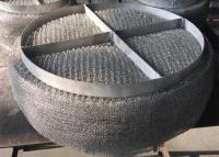 China 316L York 931 Stainless Steel Wire Mesh Demister Pad DN300-6400mm for sale