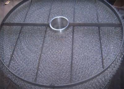 China 122psia 5um Droplet Mesh Pad Demister Acid Resistant Low Pressure Drop for sale
