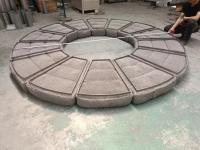China Segmented Corrosion Resistant Mesh Pad Demister For Absorption Tower for sale
