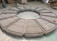 China High Efficiency 316L York 431 Mesh Pad Demister For Towers Customized Shape for sale