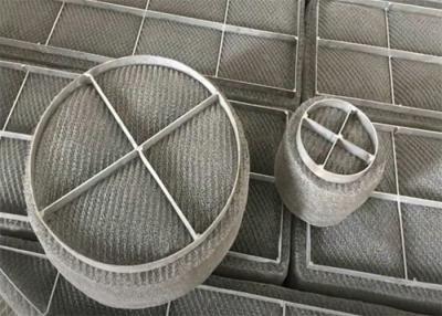 China Antirust 0.25mm Wire Mesh Demister For Low Pressure Rectifying Column for sale
