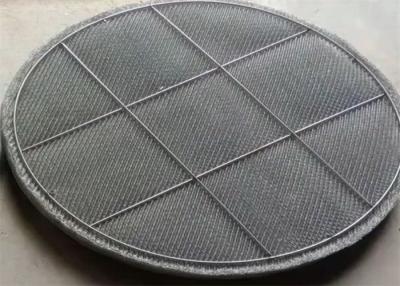 China Glass Fiber SS Co Knitmesh Demister 80kg/M3 Custom Size Filter Demister for sale