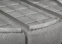 China Glass Fiber SS Co Knitmesh Demister 80kg/M3 Custom Size Filter Demister for sale