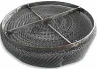 China Ss316l 750mm Gas Liquid Separator Mesh Demister Pad For Light Industry for sale