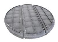 China OEM SS304 Standard Alkali Resistant Vessel Demister Pad For Vacuum Tower for sale
