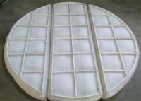 China PP Wire Mesh Demister Double Wire Knitting Mesh Pad For Pressure Vessel for sale