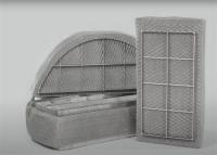 China Diameter 0.3mm Wire Mesh Demister Pads Vessel For Pollution Control for sale