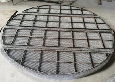 China Inconel 825 Crimped Wire Mesh Demister Pad 140mm Thickness Corrosive Resistant for sale