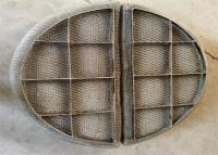 China Stainless Steel 304L Braided Mesh Mist Eliminator Pads Pollution Control for sale