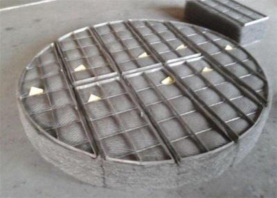 China Distillation Column Knockout Drum Mist Eliminator 511 Mesh Type for sale