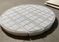 China White PVDF Chevron Type Mist Eliminator 5-95% Filter Rating High Strength for sale