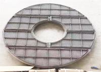 China Removes Liquid Exhaust Air Vane Mist Eliminator pads 304ss Horizontal Installation for sale