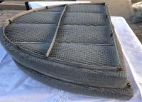 China OEM Round Mesh Pad Mist Eliminator For Wet Scrubber 900mm for sale