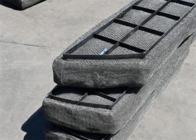 China SS304 Seawater Desalination Filter Demister Thickness 150mm for sale