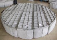 China White PVDF Chevron Type Mist Eliminator 5-95% Filter Rating High Strength for sale