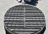 China Stainless Steel 316/316L Vessel Demister 120mm Circular Knitting Mesh for sale