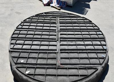 China Stainless Steel 316/316L Vessel Demister 120mm Circular Knitting Mesh for sale