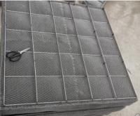 China Customized Rectangular SS306 De Mister Pads / Demister Mesh For Vacuum Tower for sale