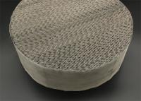 China ISO9001 AISI304 Round Wire Mesh Structured Tower Packing Corrosion Resistant for sale