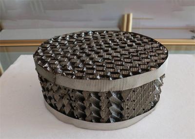 China SS304 SS316 Metal Structured Packing for sale