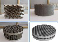 China ISO9001 AISI304 Round Wire Mesh Structured Tower Packing Corrosion Resistant for sale