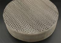 China Regular wire mesh Stainless steel wire mesh corrugated packing Support to map customization for sale