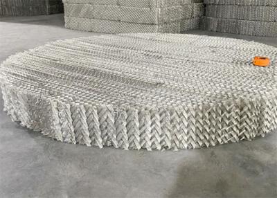 China ISO9001 304 Stainless Steel Wire Mesh Structured Packing For Chemical Industry for sale