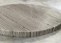 China AHS Vertical Flow Orifice Packing Vane Pack Demister Pad For Gas Liquid Separations for sale