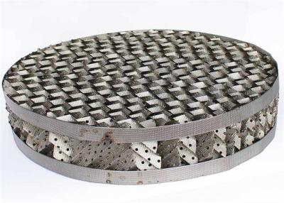 China High Efficiency Vacuum Distillation Metal Structured Packing 316SS 350x/Y for sale
