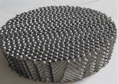 China 100-400 HETP Metal Structured Packing In Distillation Column Antirust for sale