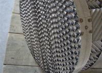 China Customized SS304 Metal Structured Packing For Rectification Column for sale