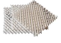 China Heat Resistance Pvdf Plastic Structured Packing Capacity 130kg/M³ for sale