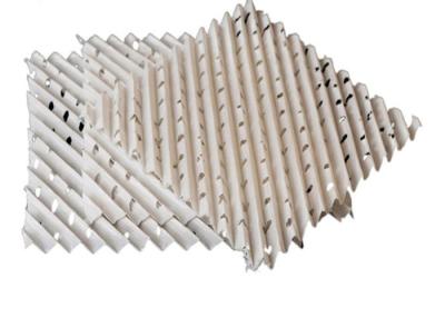 China Heat Resistance Pvdf Plastic Structured Packing Capacity 130kg/M³ for sale