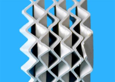 China Distillation Column 400X Ceramic Structured Packing Stack Weight 500kg/M3 for sale