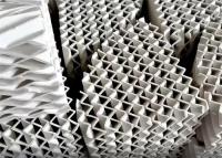 China 125m2/M3 Alkali Resistant Ceramic Structured Packing In Distillation Tower for sale