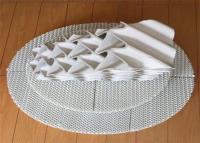 China OEM ODM 550Y Ceramic Structured Packing Good Mass Transfer Performance for sale