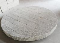 China 450X Alkali Resistant Low Iron Ceramic Structured Packing 6mm thickness for sale