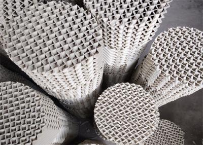 China 125Y Ceramic Structured Packing for sale