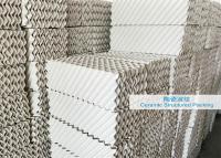 China 125m2/M3 Alkali Resistant Ceramic Structured Packing In Distillation Tower for sale