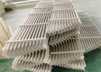 China PP 300mm Chevron Demister Vane Pack Separator Anti Corrosion for sale