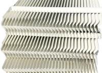 China Corrosion Resistance Chevron Type Mist Eliminator 170mm  Height for sale
