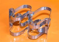 China ISO Conjugated  Stainless Steel Pall Rings Packing For Vacuum Distillation Columns for sale