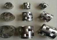 China 0.3-0.8mm SS316L Metal Random Packing Pall Ring For Gas Scrubbing for sale